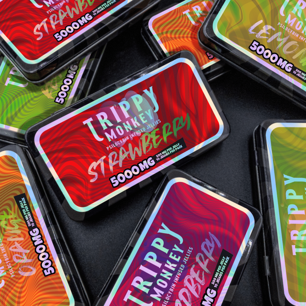 Trippy Monkey – 5000MG – Jellies | Pacific Shrooms